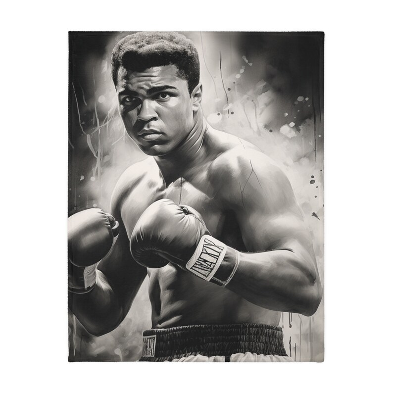 Muhammad Ali Blanket (two-sided Print) - Etsy