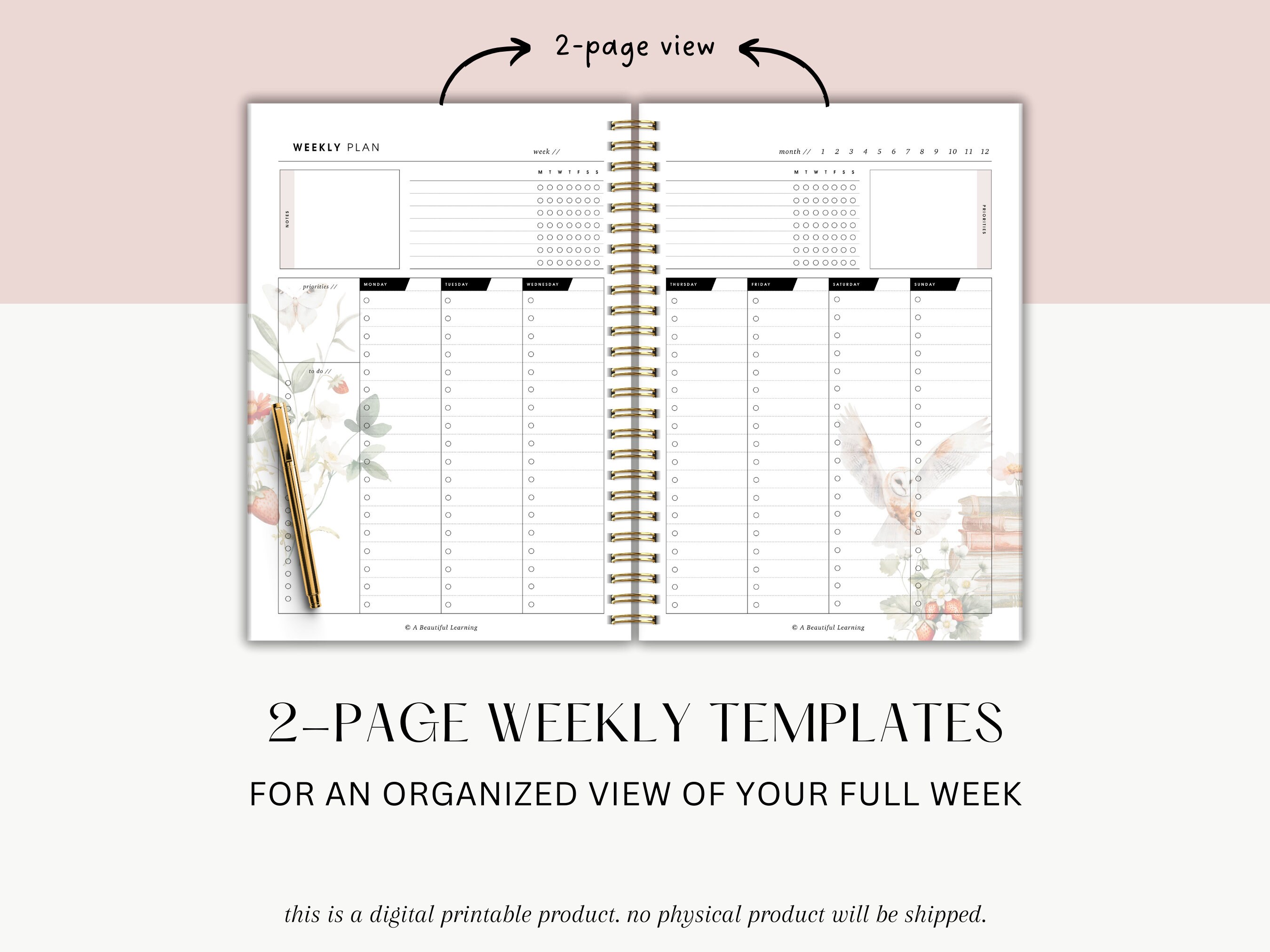 2025 2026 Homeschool Planner Printable | Charlotte Mason Inspired ...