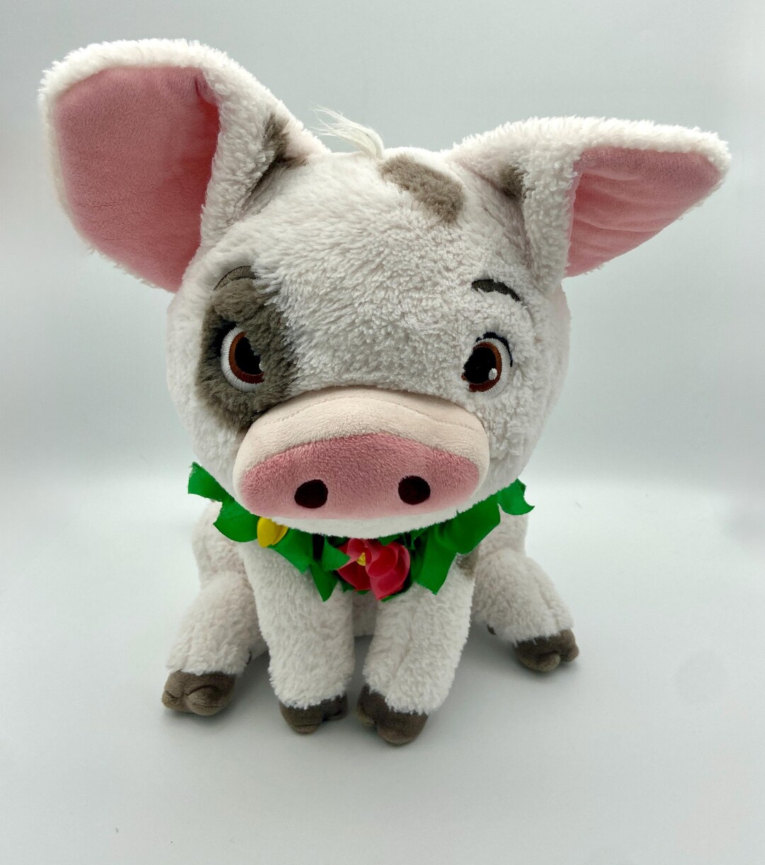 Disney Moana Pua Plush Pig With Lei 14 Inch Stuffed Animal Hand Picked ...