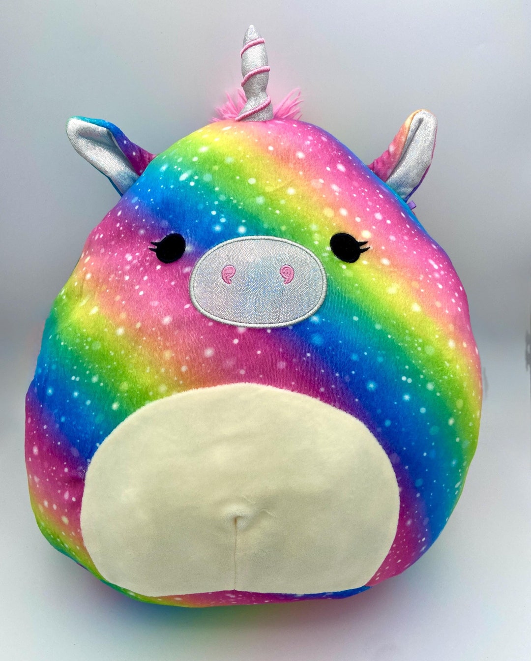 Squishmallow 14 Prim Rainbow Galaxy Unicorn Plush Stuffed Animal Toy - Etsy