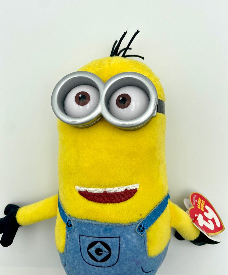 Ty Beanie Babies Despicable Me 3 Tim the Minion Stuffed Plush Toy 8 ...