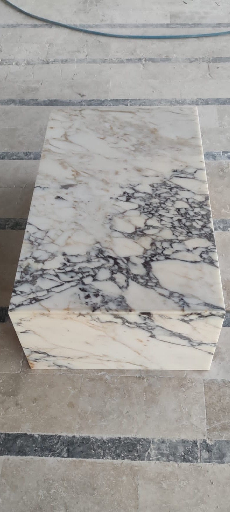 Calacatta Viola Marble Coffee Table, Custom Order Coffee Table, Natural ...