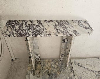 Calacatta Violet Marble Coffee Table Custom Order Coffee Table, Natural ...