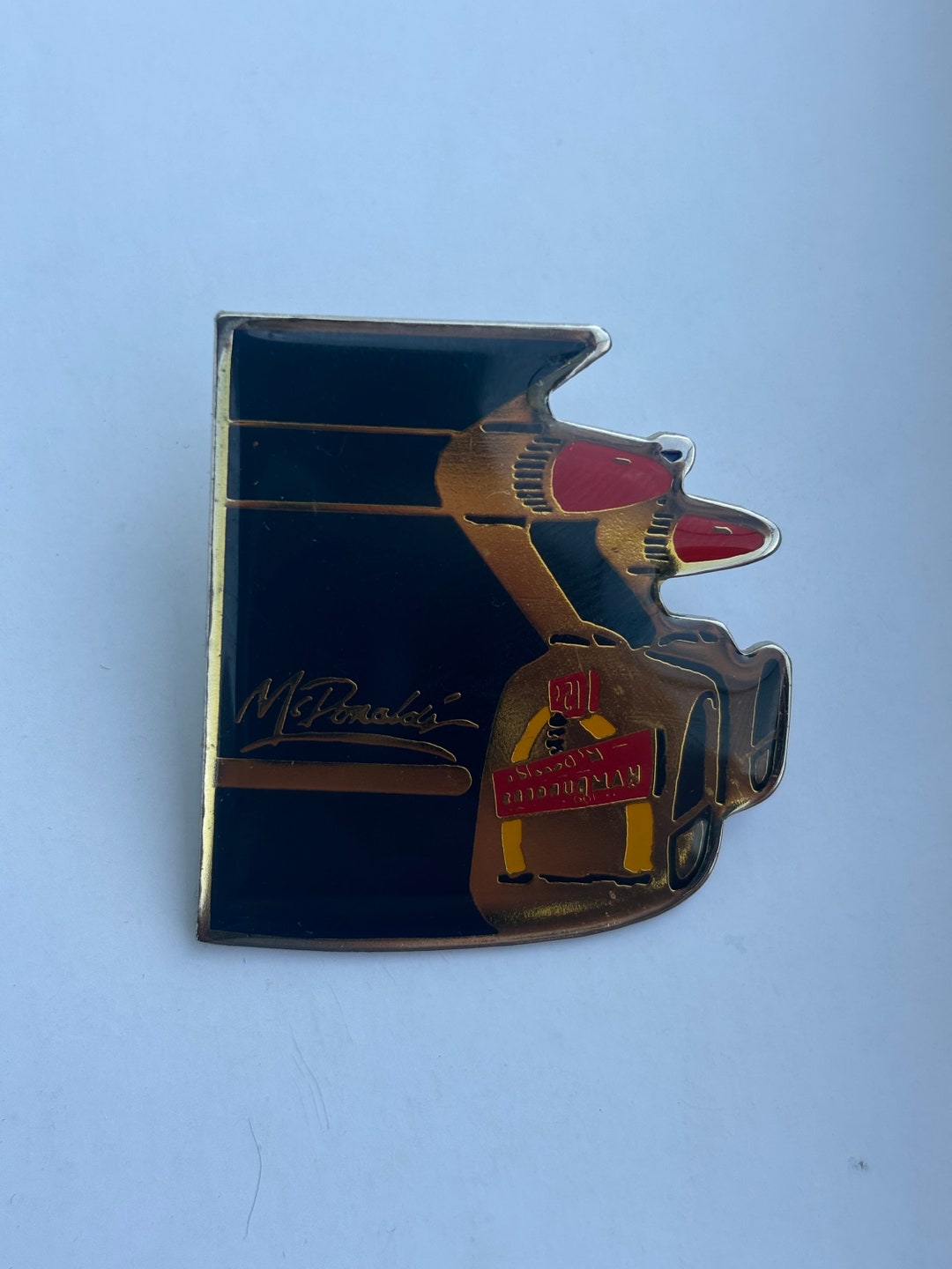 Vintage Mcdonalds Gold Tone Cadillac Lapel Pin Brooch Old Car - Etsy