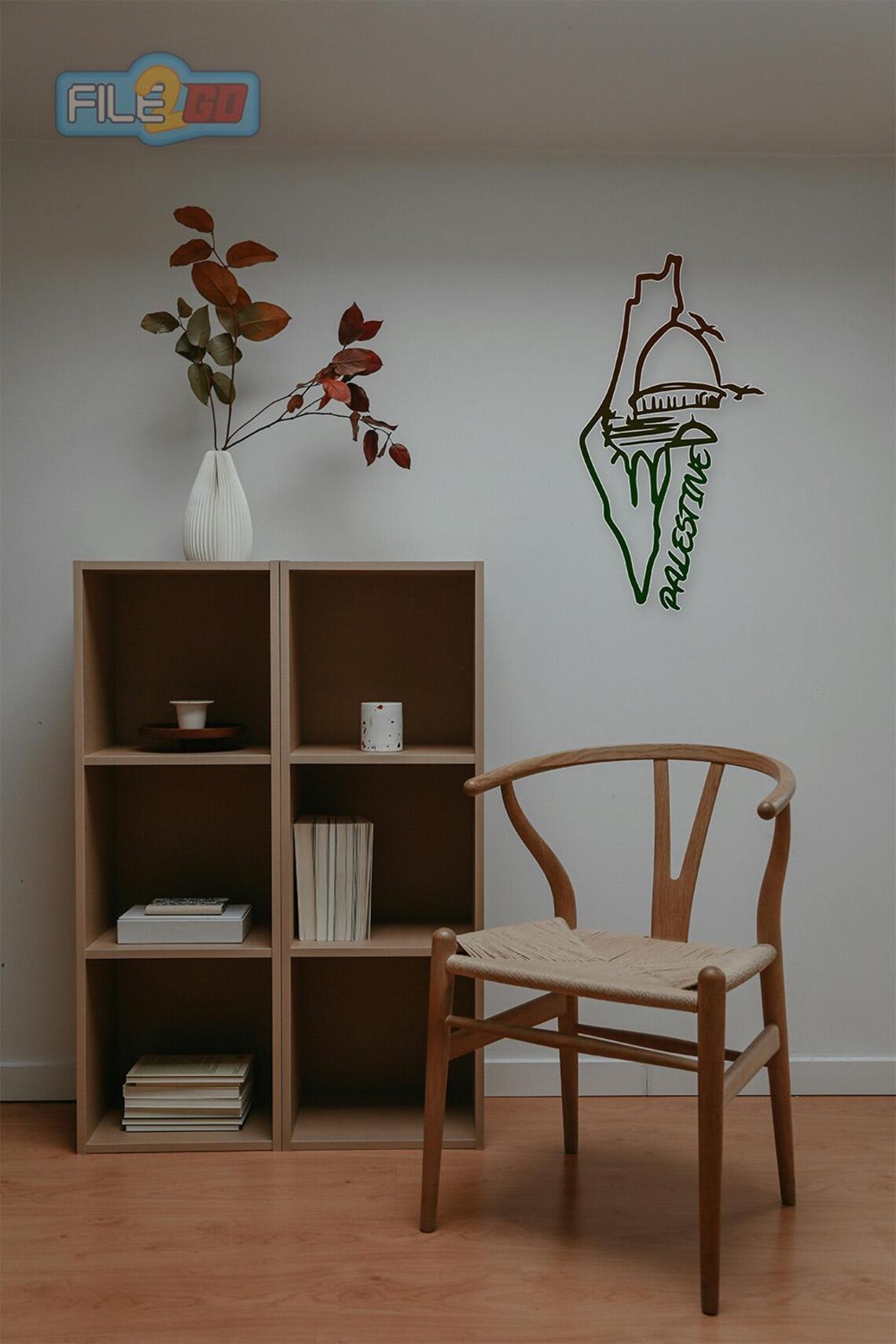 PALESTINE Map Svg | Dome of the Rock (masjid Al Aqsa) Laser Cut File ...