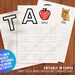Printable, Lettering Worksheets, Lettering Practice, Preschool ...