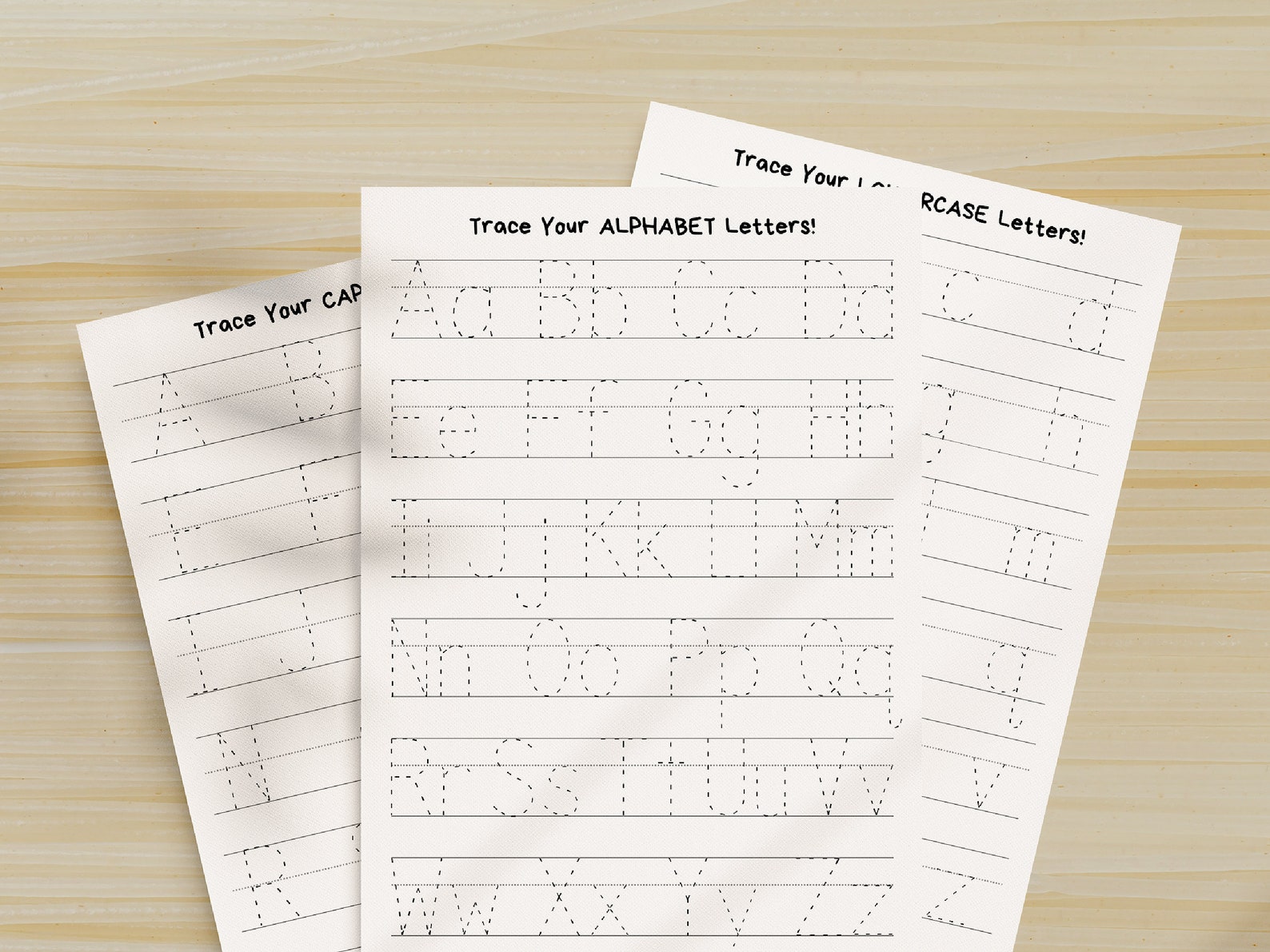 Printable Lettering Worksheets Lettering Practice Preschool - Etsy