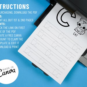 Printable, Lettering Worksheets, Lettering Practice, Preschool ...