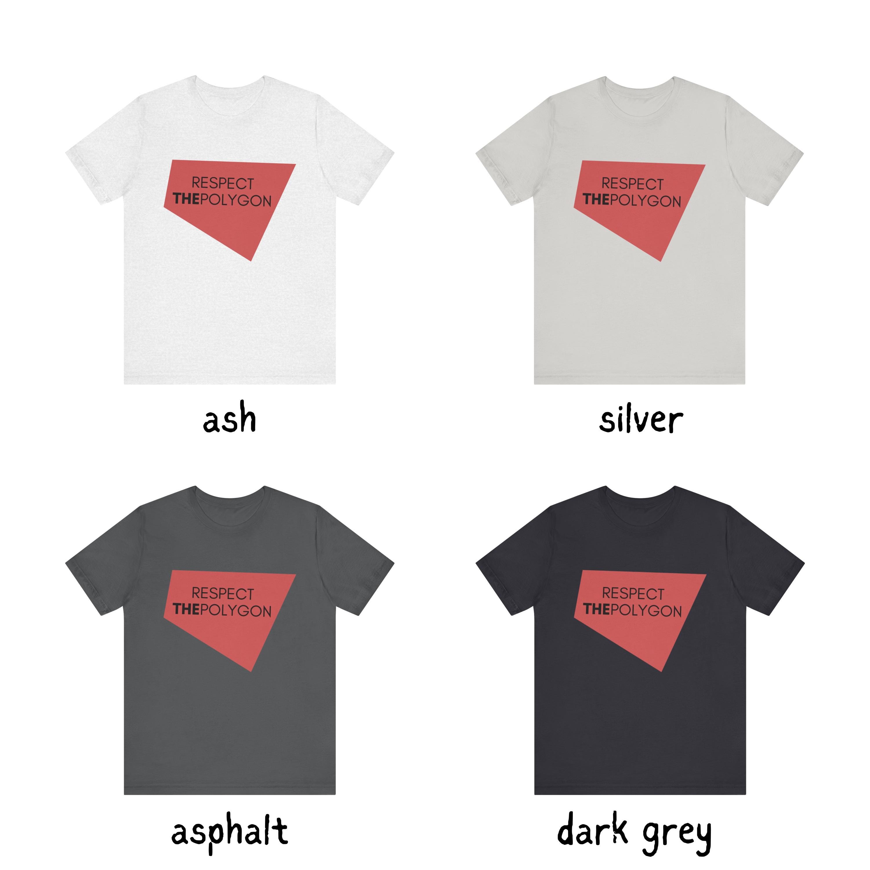 Respect the Polygon Graphic Tee - Etsy