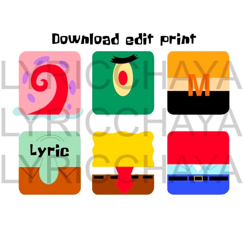 Spongebob Door Decor - Etsy