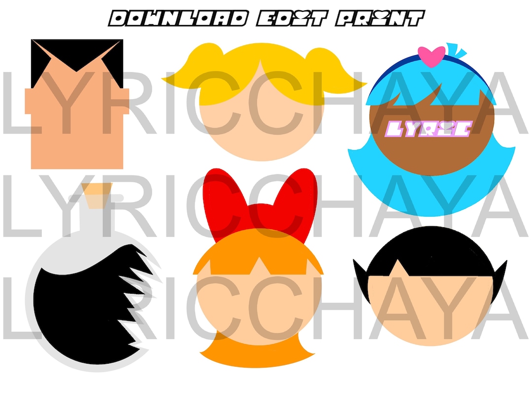Powerpuff Girl Door Decorations/ Name Tags - Etsy