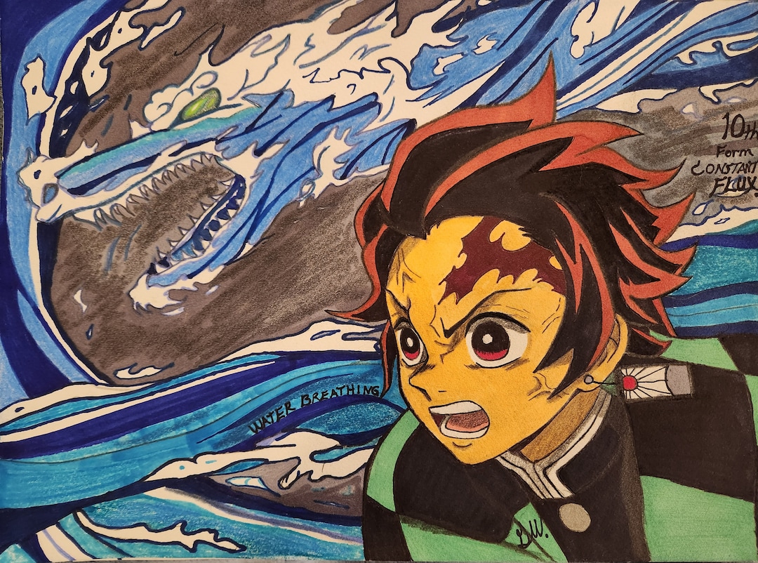 Tanjiro 11th Form Constant Flux - Etsy