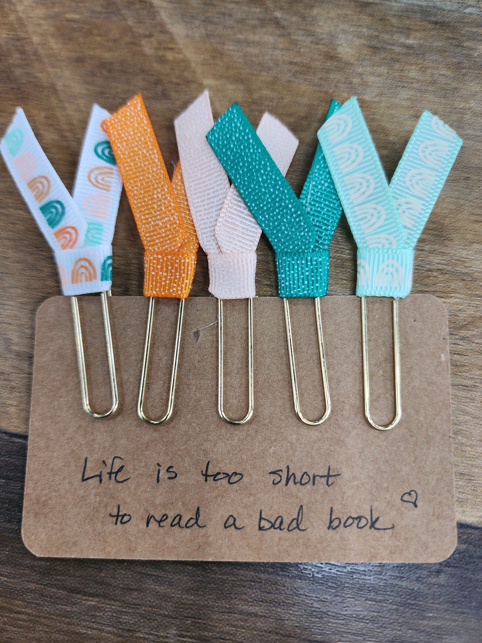 Sun Paperclip Bookmarks - Etsy
