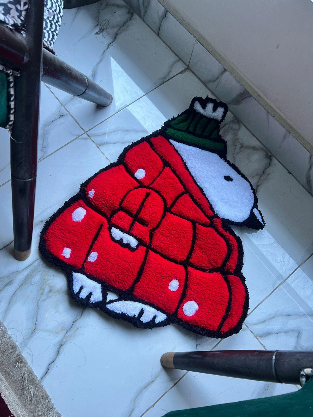 Custom Rug Custom Tufted Rug Halloween Decor Customized Gift Kaws Rug ...