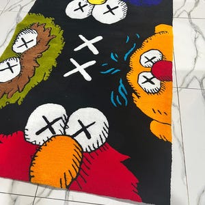 Custom Rug | Kaws Rug | Custom Tufted Rug | Personalized Design ...