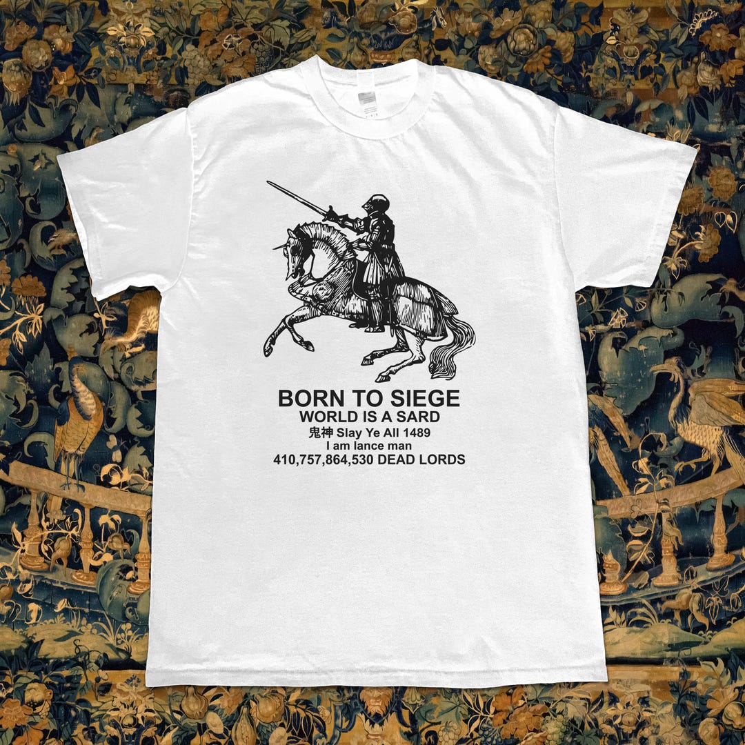 Born to Siege White T-shirts - Etsy