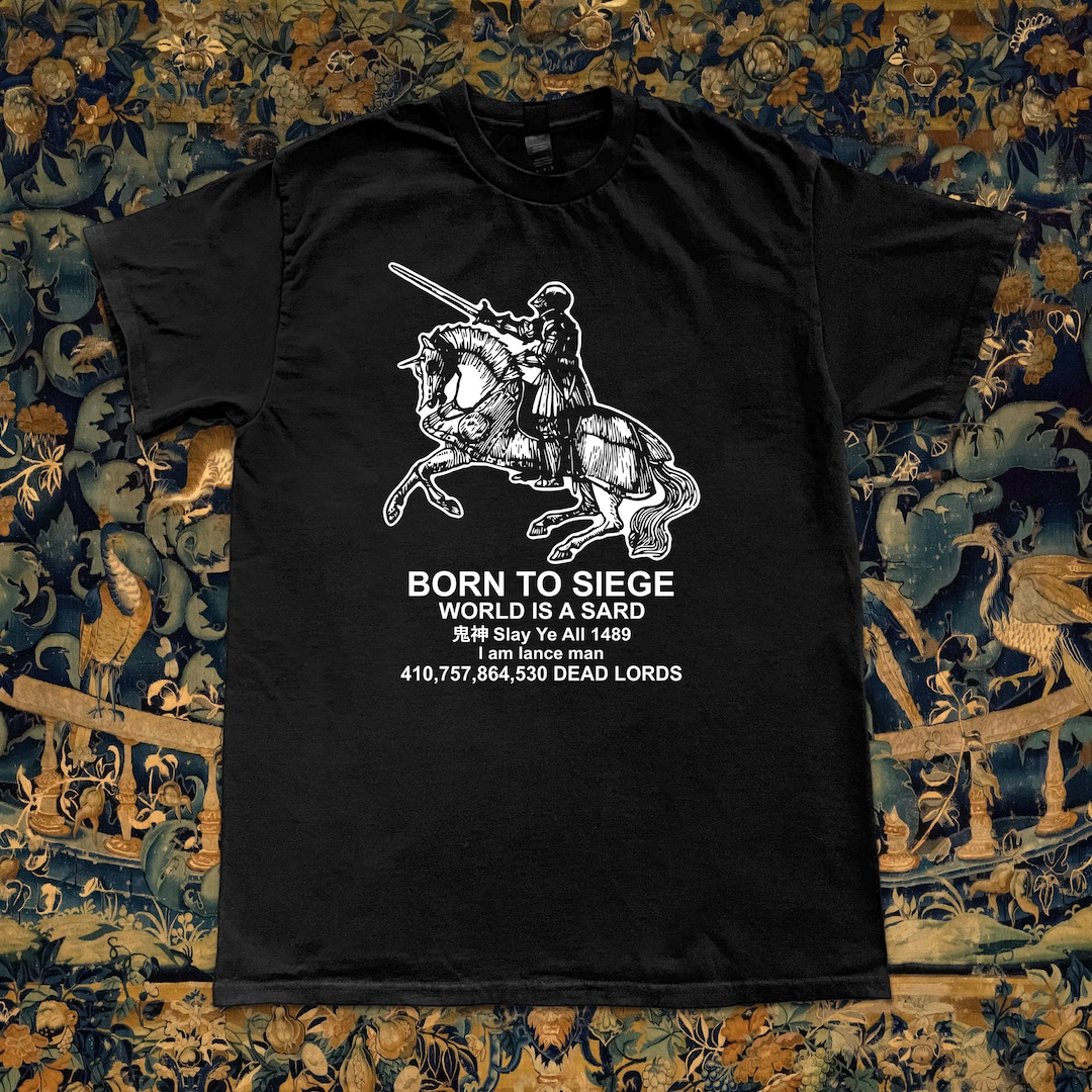 Born to Siege Black T-shirts - Etsy