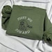 Fight Me Coward Funny Embroidered Sweatshirt Funny Gift for Her/him ...