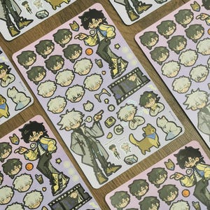 Link Click Borderless Sticker Sheet - Etsy