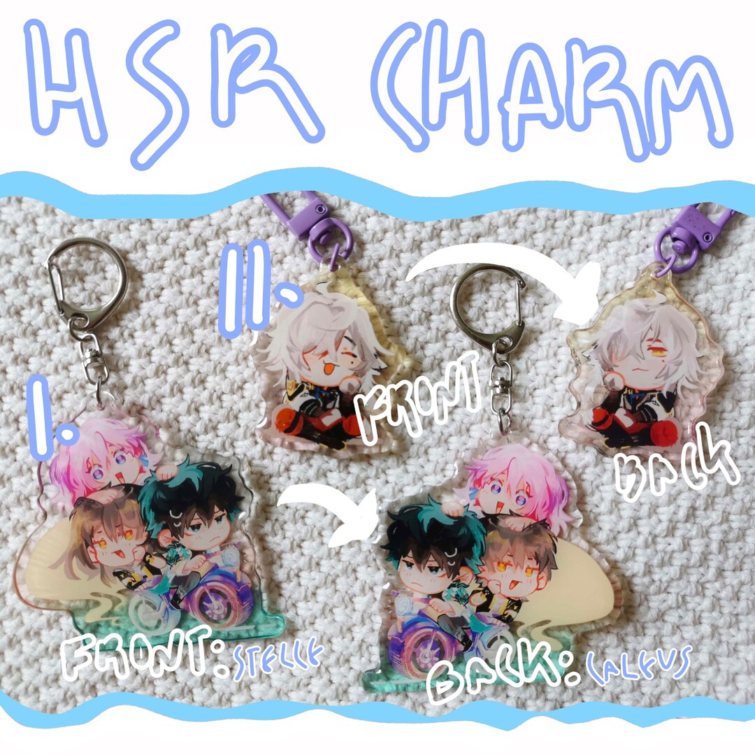 Honkai Star Rail Double-sided Epoxy Charm - Etsy