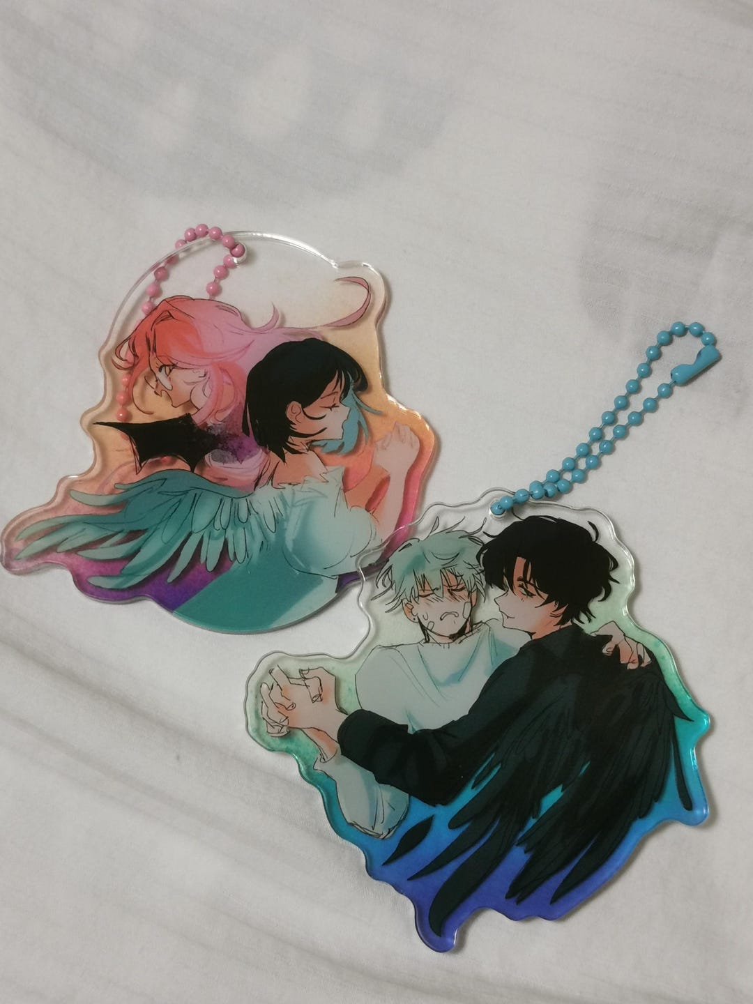 ALNST Doomed Yuri/yaoi Keychain - Etsy UK