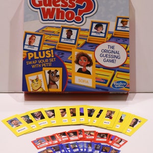 Custom Guess Who Cards Only / Personalized / Professional Printed / Fun ...
