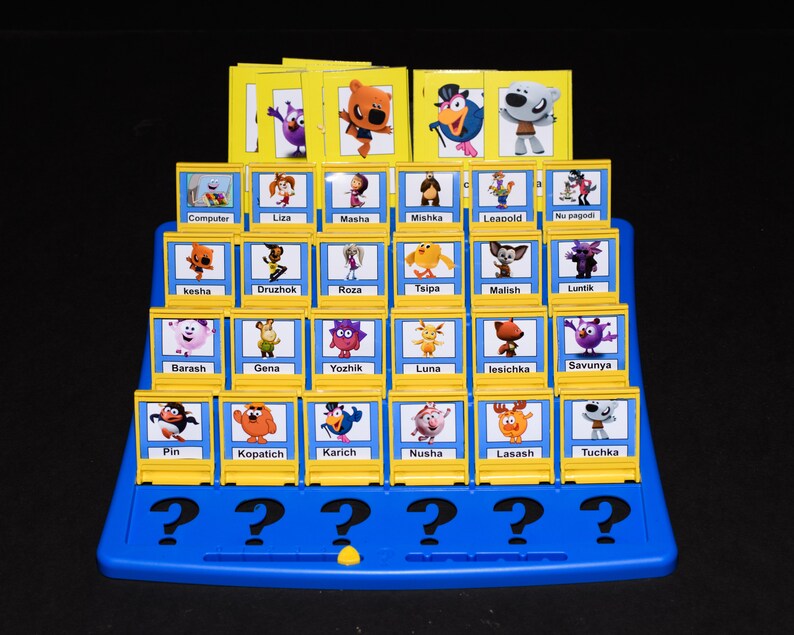 Custom Guess Who/game/custom/personalize Game/fun Game/professional ...