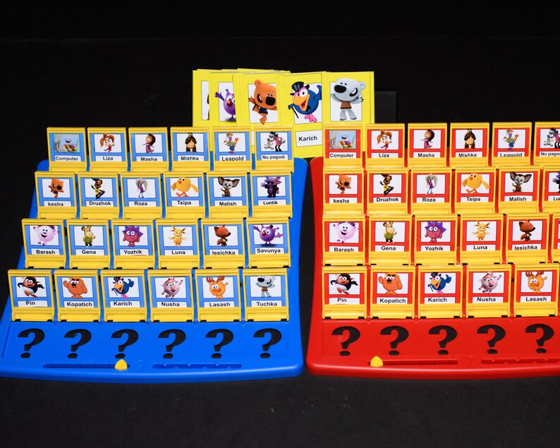 Custom Guess Who/game/custom/personalize Game/fun Game/professional ...