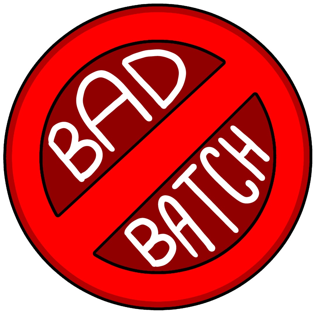 BAD BATCH DISCOUNT of 5 Custom and Designed Stickers Whoopsie Blooper ...