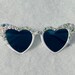 Customizable Bridal & Bachelorette Heart Shaped Sunglasses - Etsy