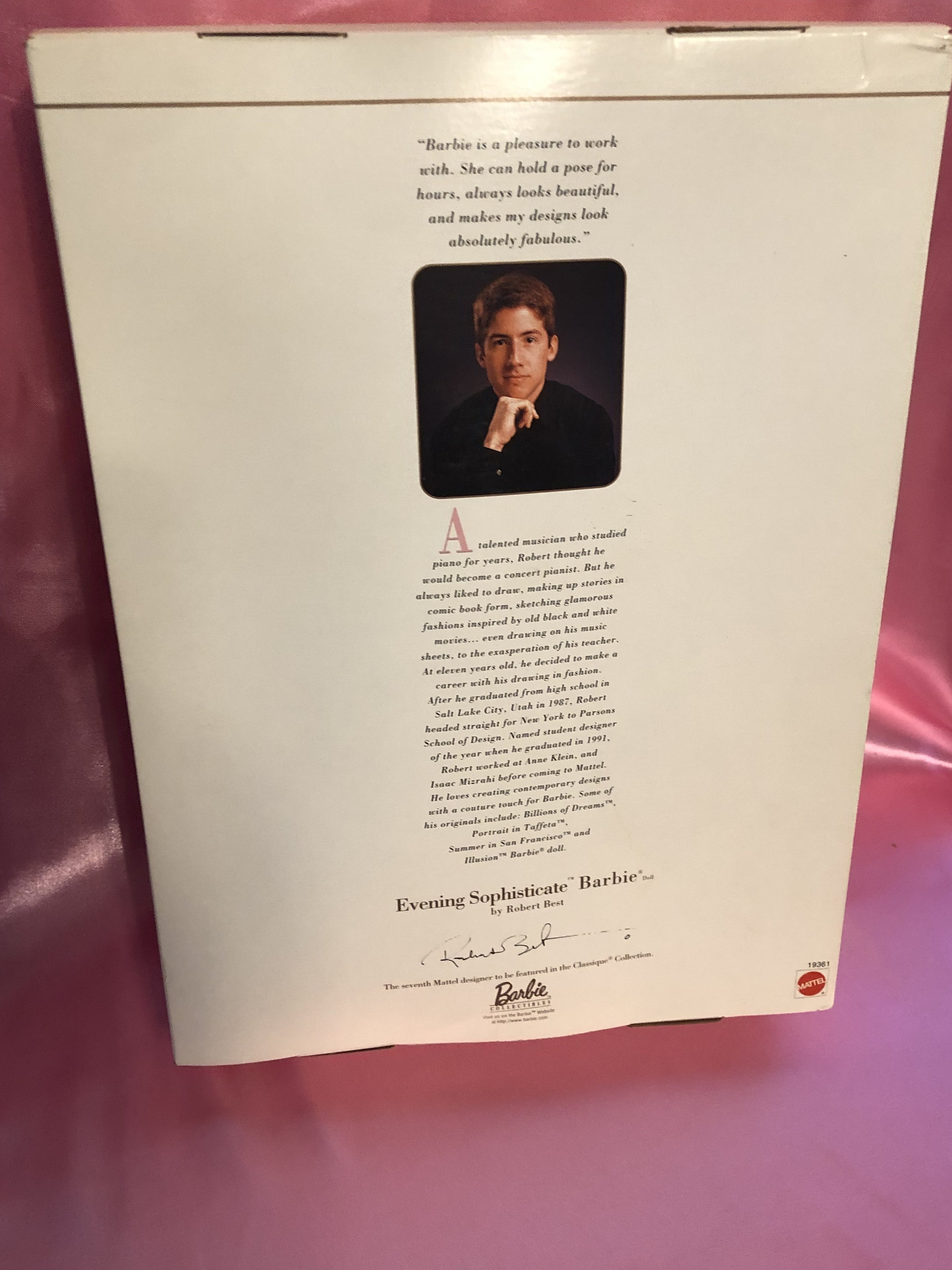 Evening Sophisticate Barbie Doll Classique Collection Designed by ...