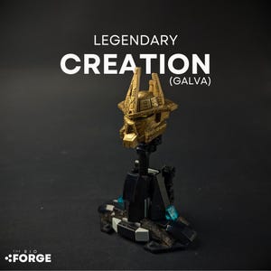 Legendary Mask of Creation (galva) | BIONICLE Kanohi - Etsy