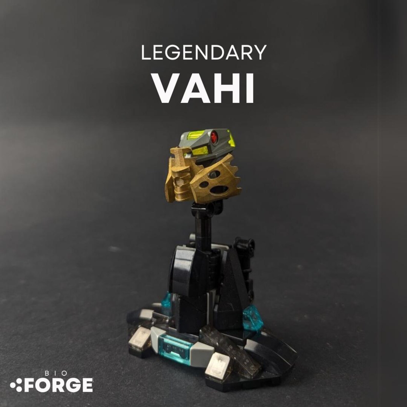 Legendary Mask of Time | BIONICLE Kanohi Vahi - Etsy