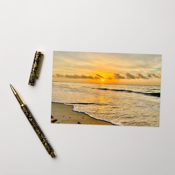 Sunrise Greeting Card - Etsy