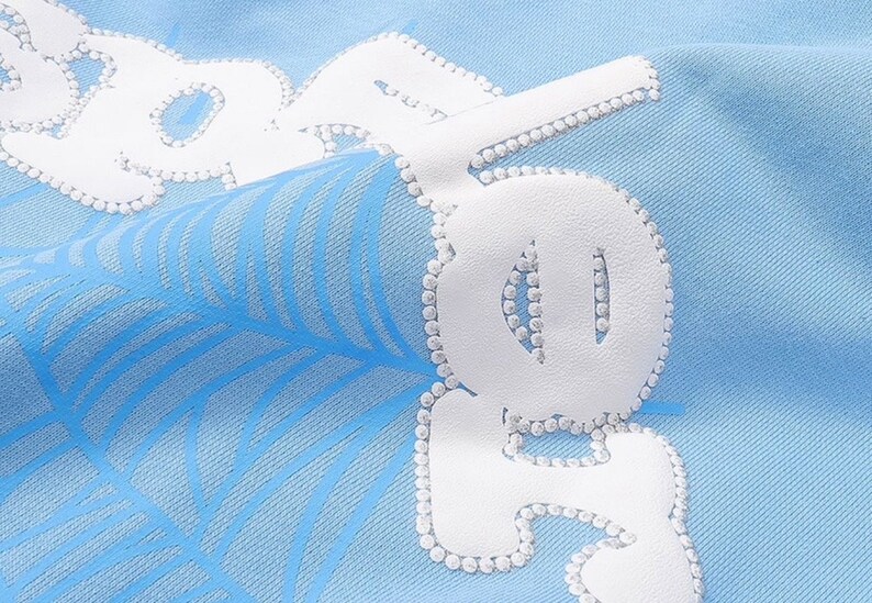 HIGH QUALITY SP5DER 555 555 Spider Web Hoodie Worldwide Web - Etsy