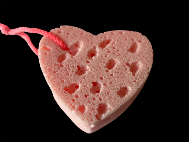 Soap-infused Eco-sponge: Sustainable Body Sponges - Etsy