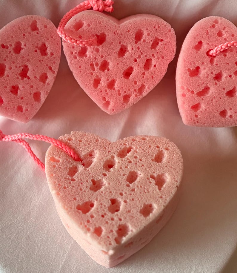 Soap-infused Eco-sponge: Sustainable Body Sponges - Etsy