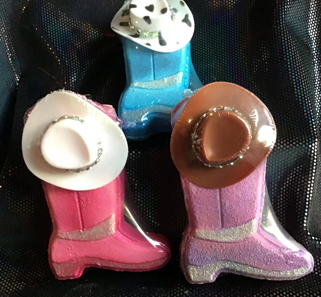 Cowboy/cowgirl Boot Bath Bomb! - Etsy
