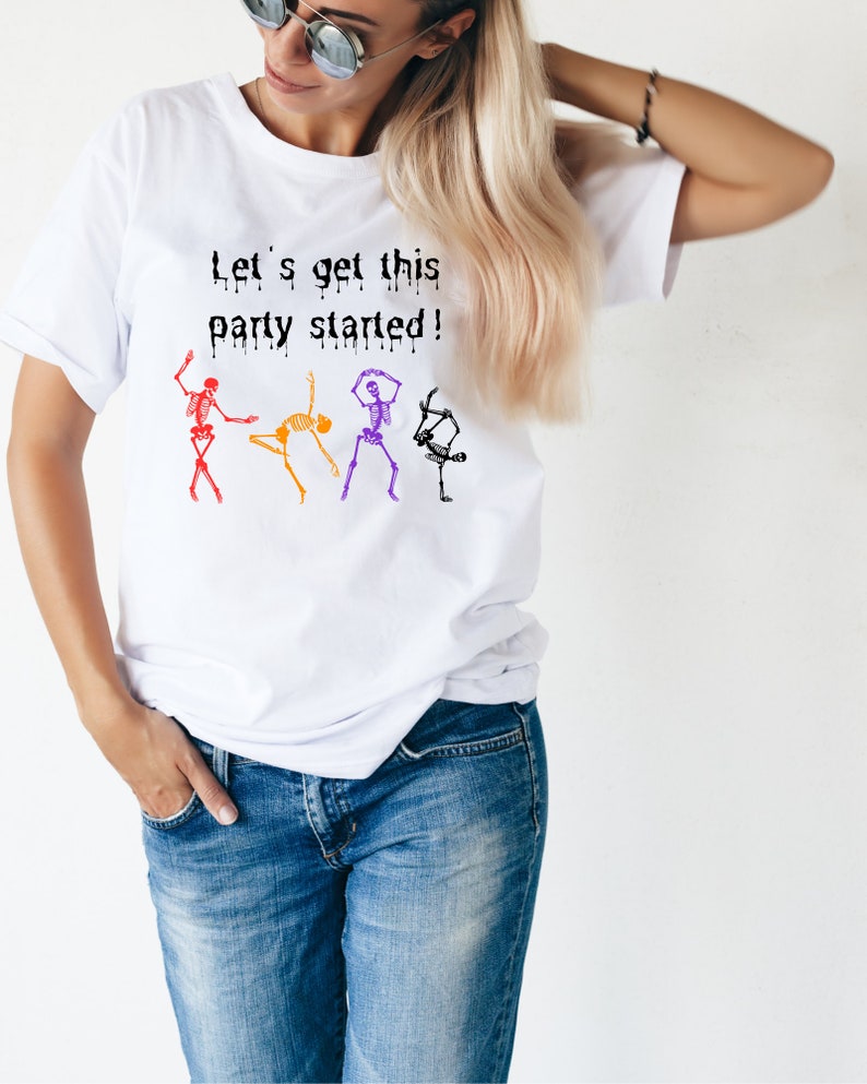 Halloween SVG Party Skeletons SVG Instant Download - Etsy