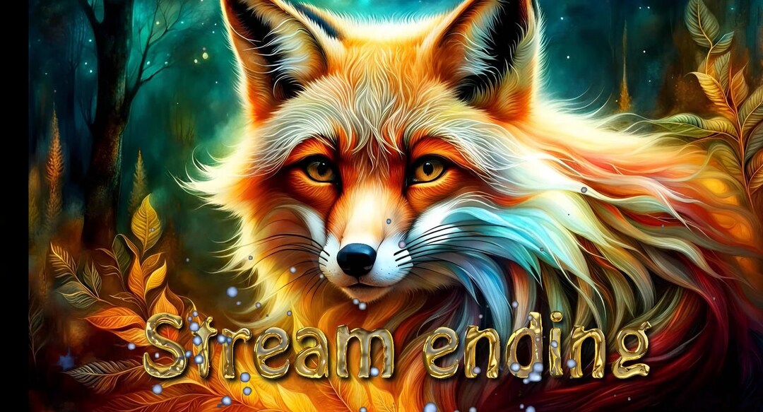 Animated Twitch Screens Enchanted Fox Set of 5 Streaming - Etsy