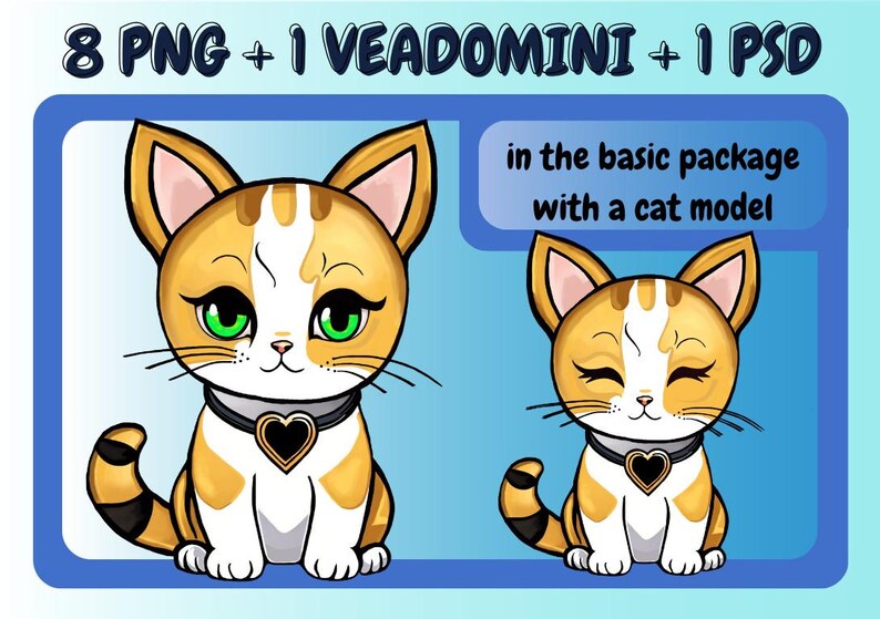 Custom Animal Pngtuber Animal Reactive Avatar Commission PNG Tuber ...