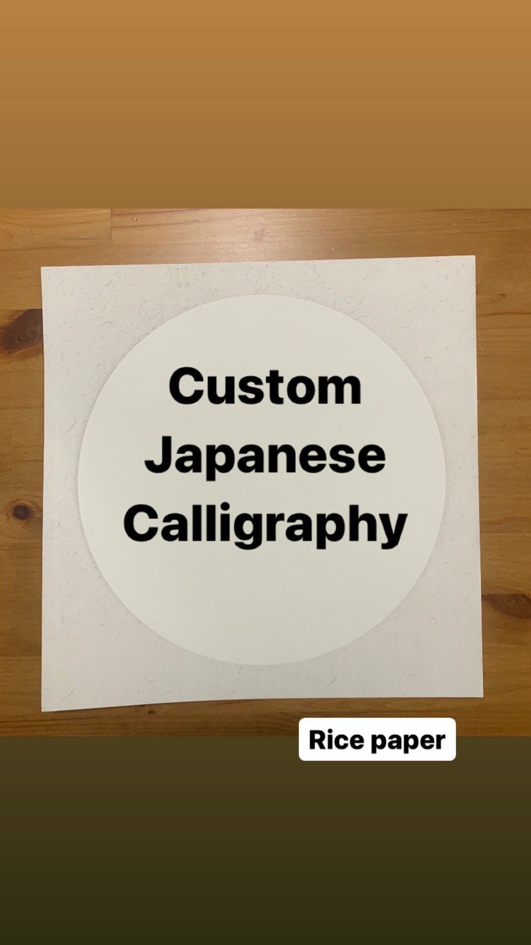 Custom Order Japanese Calligraphy | Japanese Kanji | Handmade Gift ...