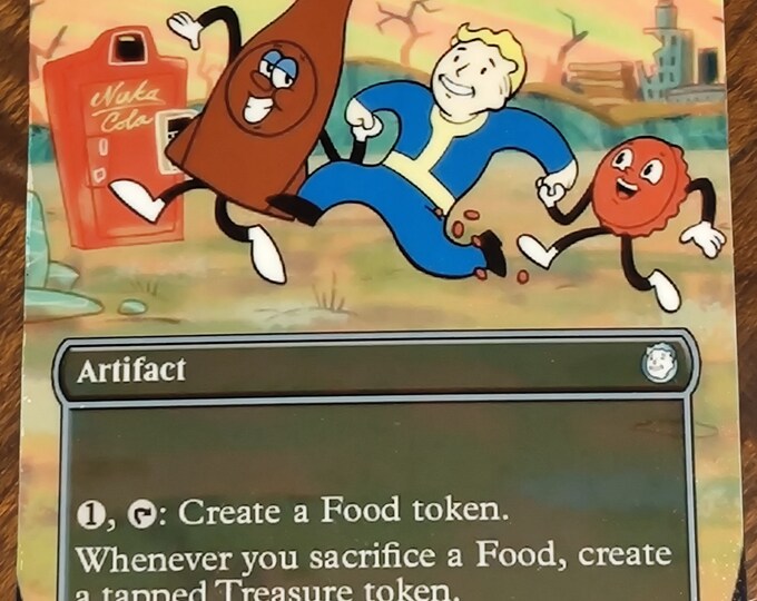 Nuke-cola Vending Machine Fallout Custom Proxy Magic the Gathering Card ...