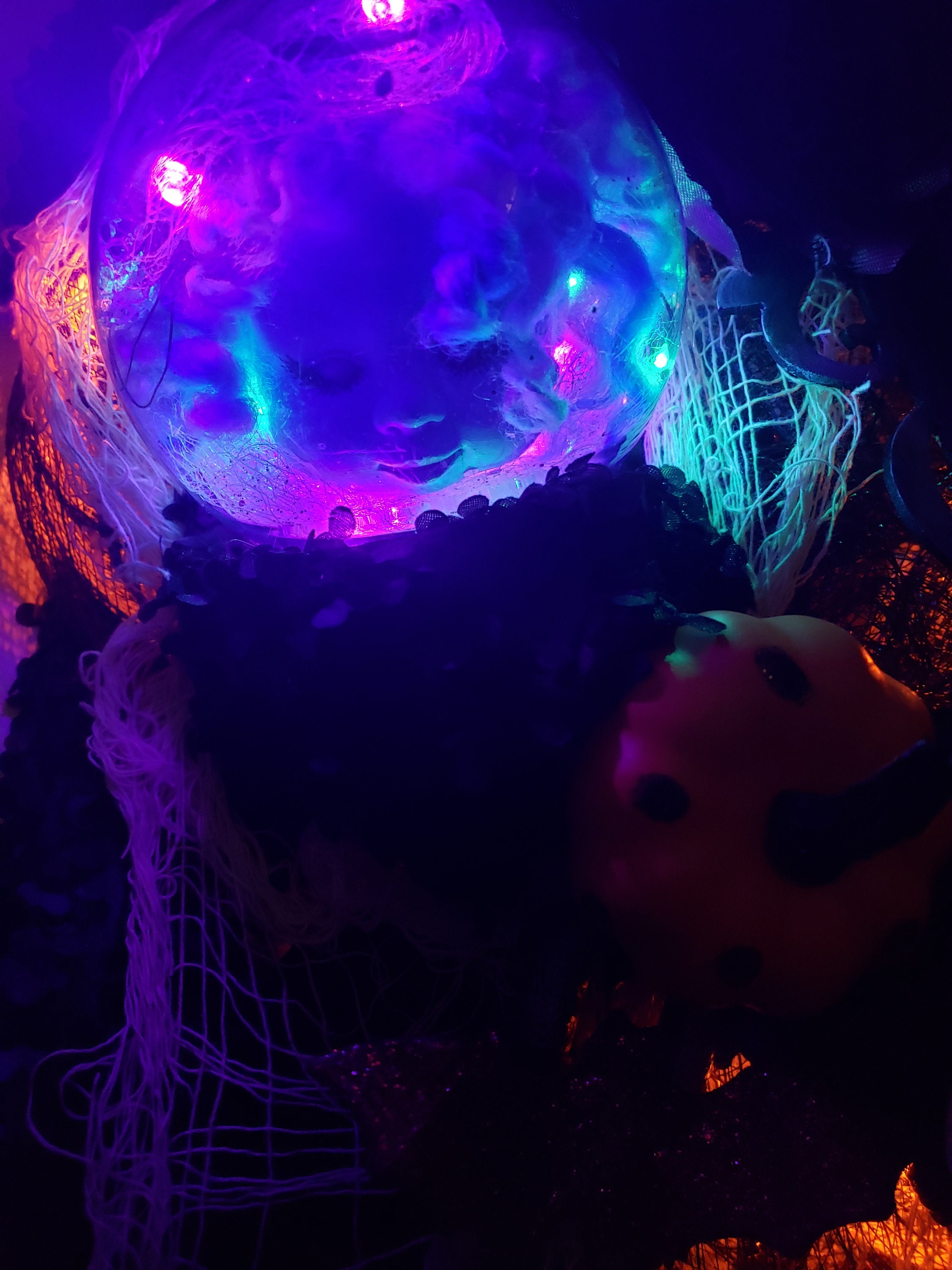 Haunted Mansion Madam Leota Wreath Halloween - Etsy