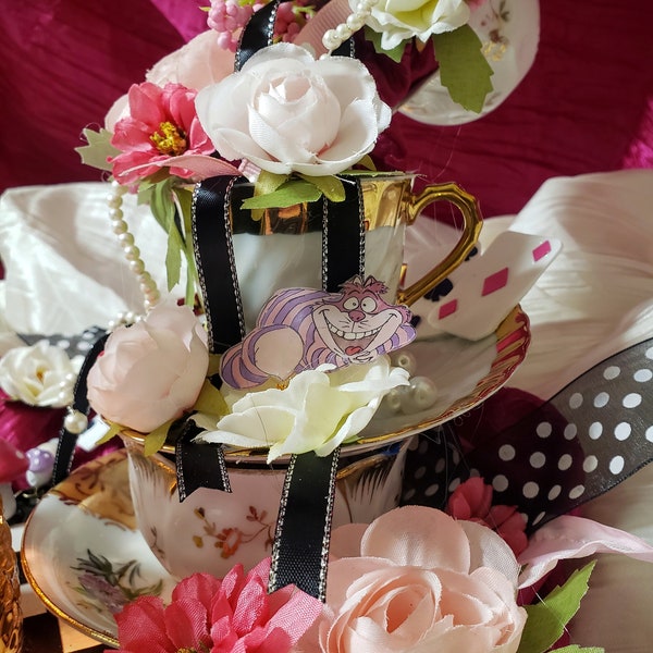 Teacup Centerpiece - Etsy