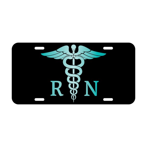 Nurse License Plate - Etsy