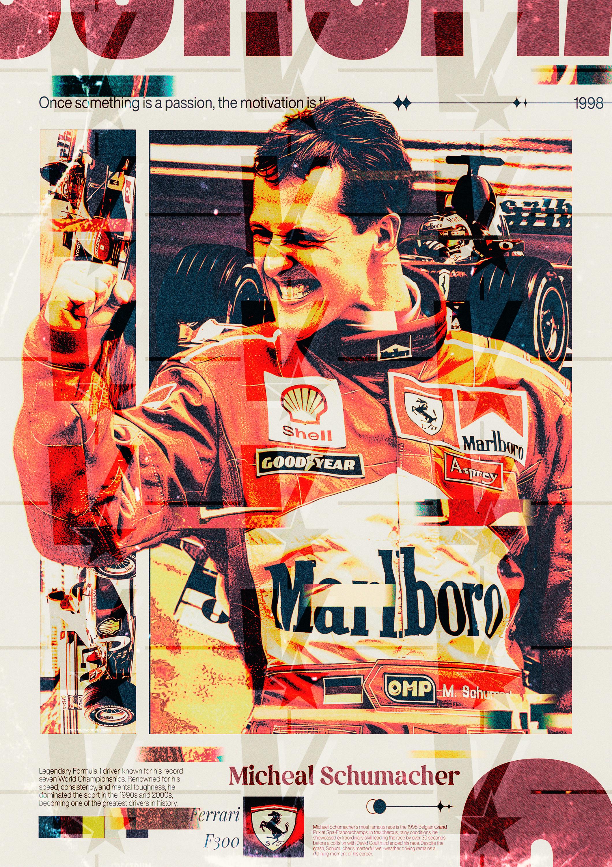 Michael Schumacher Poster