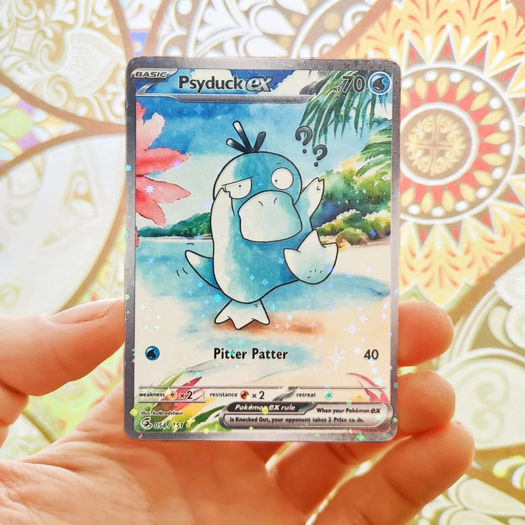 Psyduck Ex Card - Etsy