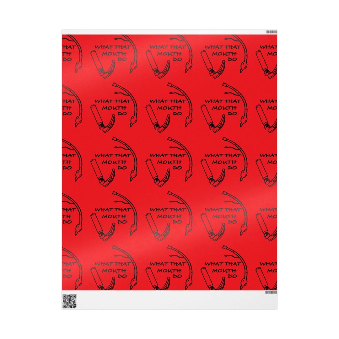 EMS Gag Wrapping Paper - Etsy