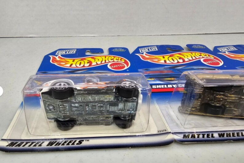 RARE Hot Wheels Shelby Cobra 427 S/C Wrong Card Error PLUS Both Correct Cars and Cards 1998 - Etsy